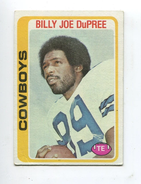 1978 TOPPS #470 Billy Joe DuPree Dallas Cowboys EUR 1,02 - PicClick FR