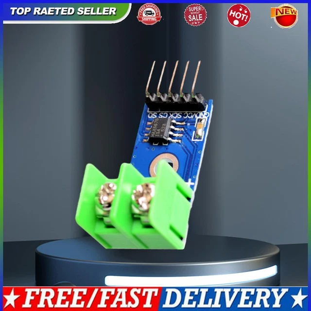 MAX6675 TEMPERATURE SENSOR Module DC 3.0-5.5V K Type Thermocouple ...