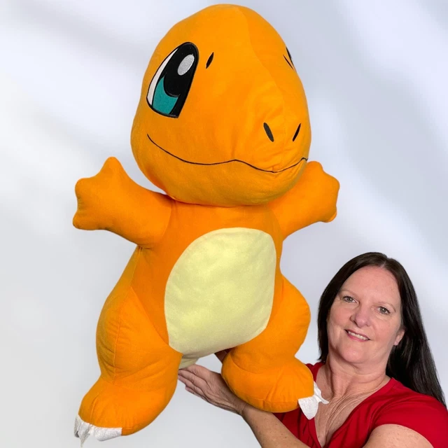 RARE GIANT LIFE SIZE Toy Factory Pokemon Charmander 28" Plush Stuffed ...