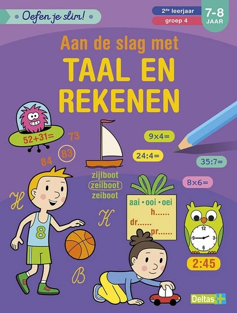 ZNU 2DE LEERJAAR groep 4 7-8 jaar: Zo leuk is oefenen! (Oefen je slim ...