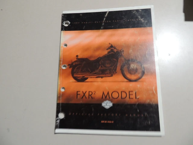 PARTS CATALOG 1999 Harley-Davidson FXR2 CVO Werkstatthandbuch ...