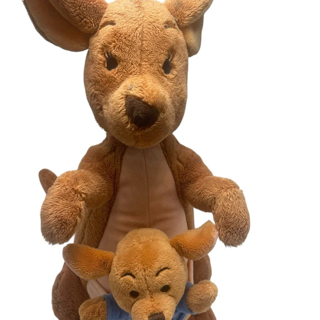 DISNEY STORE EXCLUSIVE Kanga & Roo Kangaroo Stuffed Plush Animal Toy ...