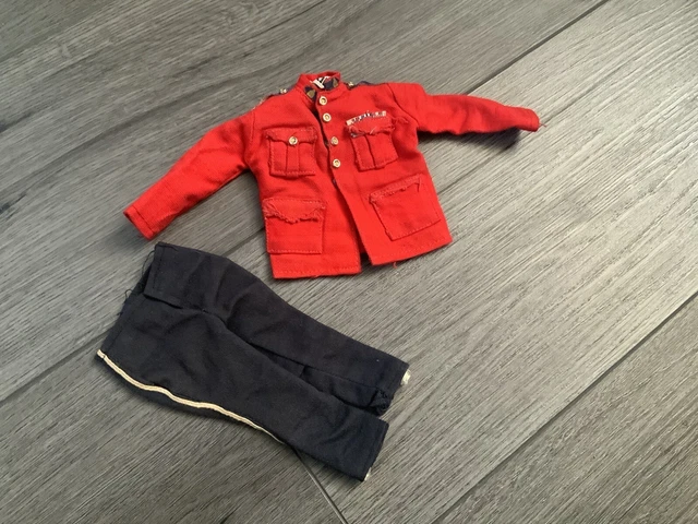 ACTION MAN VINTAGE 1970s Royal Canadian Mountie Part Uniform Jacket ...