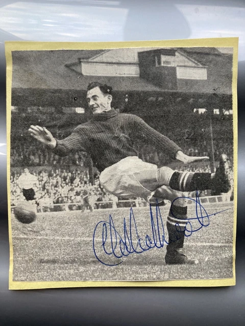 HARRY MEDHURST CHELSEA Goalkeeper 1940's Hand Signed Football Magazine ...