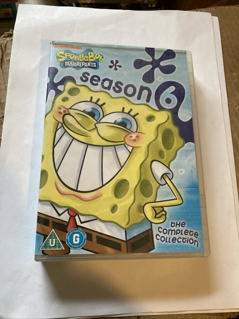 SPONGEBOB SQUAREPANTS: COMPLETE Season 6 DVD Box Set 4 Discs ED26 202G ...