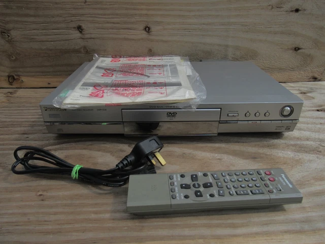 PANASONIC DMR-E30 DVD Video Recorder Player + Remote and Manual Read ...