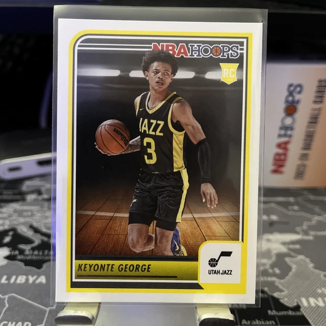 KEYONTE GEORGE ROOKIE Karte 2023-24 Panini NBA Reifen Basketball Utah Jazz RC EUR 1,50 - PicClick DE