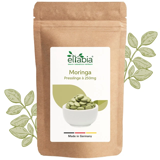 MORINGA TABLETS 1000 Pressers Moringa Oleifera High Dose 3500mg Daily ...