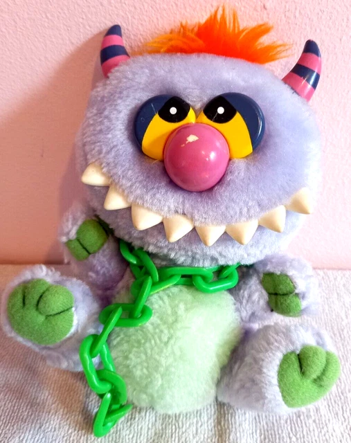 VINTAGE KUDDLEE UGLEE Lilac Monster Alien Soft Toy Like My Pet Monster ...