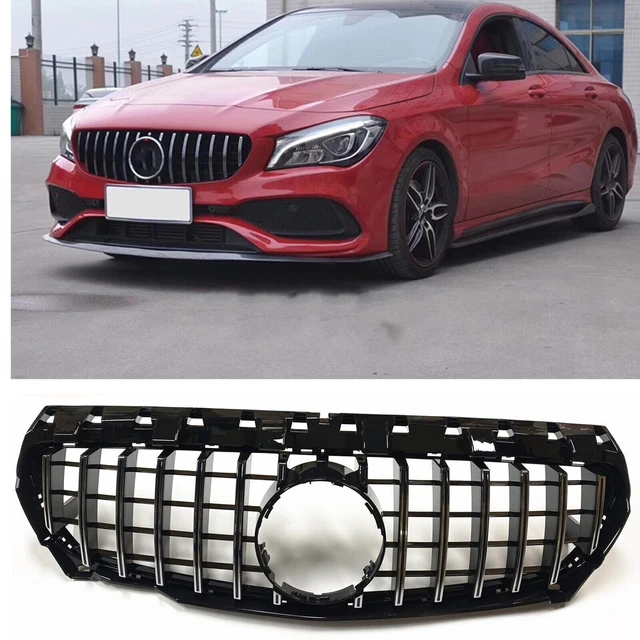 FRONT GT R Grill Grille For Mercedes Benz W117 CLA200 CLA250 CLA45 2013 ...