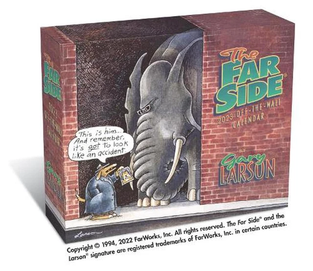 FAR SIDE 2023 Off-The-Wall Calendar by Gary Larson (English) £15.57 ...