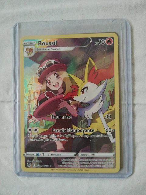 CARTE POKEMON ROUSSIL TG01/TG30 Holo Epée et Bouclier 12 EB12 FR NEUF ...