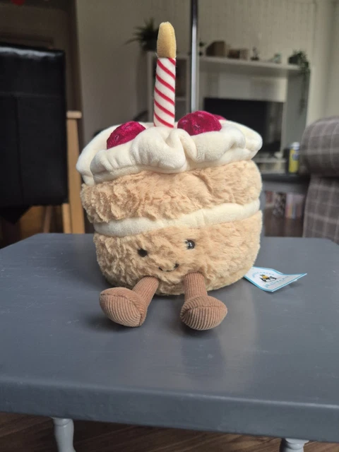 #001 - JELLYCAT Amuseables Birthday Cake - BNWT £40.00 - PicClick UK