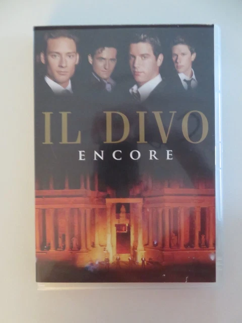 IL DIVO: ENCORE (Dvd) David Miller Sebastien Izambard Urs Buhler 2005 ...