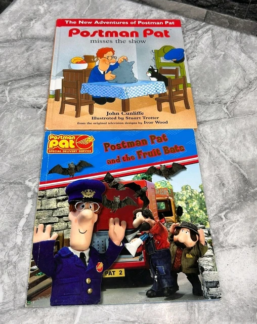 POSTMAN PAT BOOKS The Fruit Bats & Pat Misses The Show Very Good ...