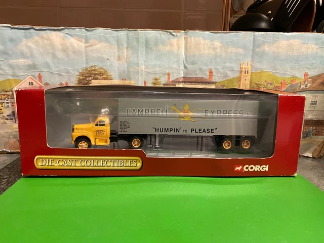 CORGI MACK B series Campbell 66 Express die cast model truck 1:50 scale ...