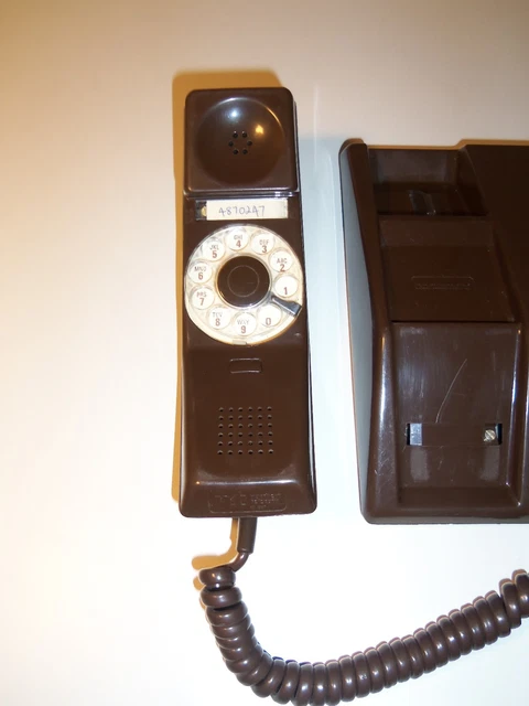 VTG 1970'S ITT Northern Telecom Electric Rotary Dial Contempra ...