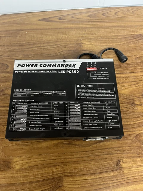 POWER PACK LED Light Controller LED-PC300 Power Commander Dmx By Acme ...