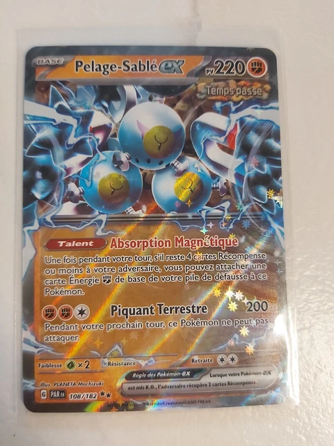 CARTE POKEMON PELAGE-SABLÉ Ex 108/182 Ev04 Fr EUR 5,20 - PicClick FR