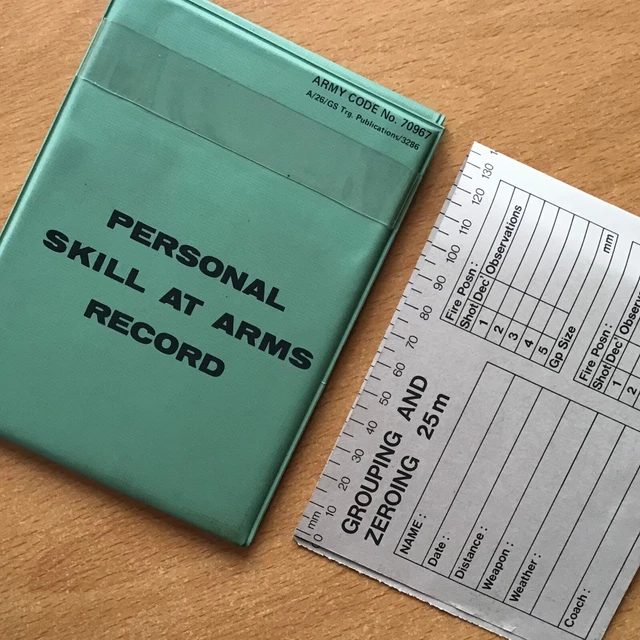 ORIGINAL BRITISH ARMY Pamphlet: ‘Skill At Arms £8.00 - PicClick UK