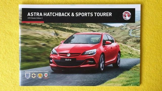 VAUXHALL ASTRA BITURBO GTC SRi Excite car brochure catalogue January ...