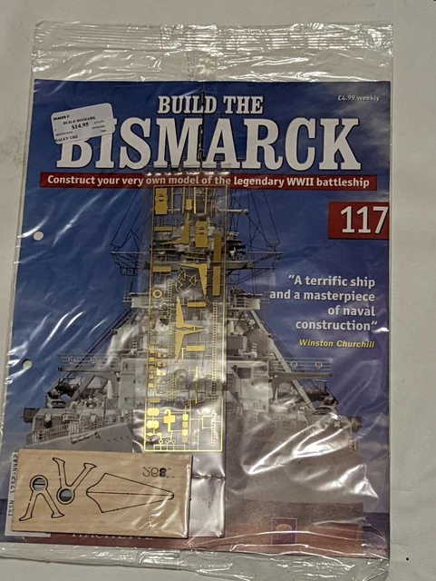 HACHETTE PARTWORKS- Build the Battleship Bismarck Part 117- Factory ...