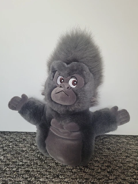 DISNEY TARZAN TERK Gorilla Hand Puppet Vintage Soft Toy Plush £6.00 ...