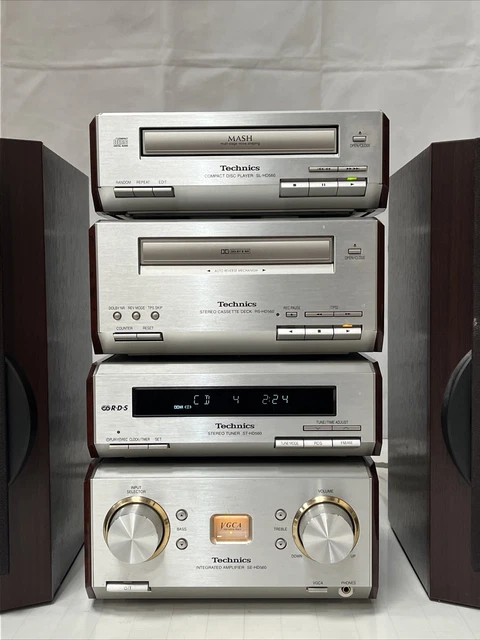 TECHNICS HIFI SYSTEM SE-HD560, RS-HD560, ST-HD560, SL-HD560 & Speakers ...