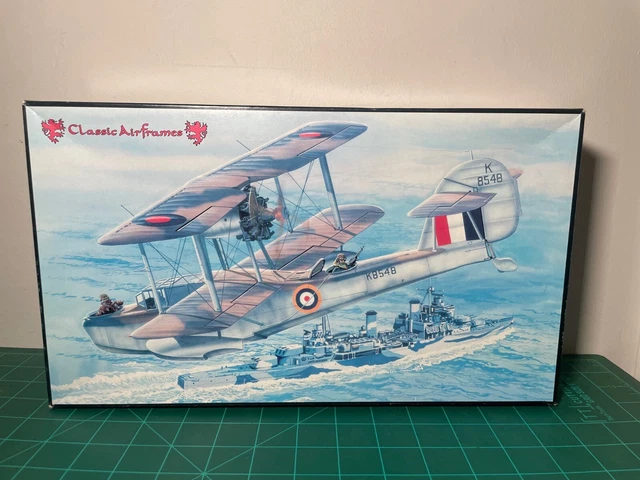 1:48 CLASSIC AIRFRAMES Supermarine Walrus Vintage model airplane kit ...