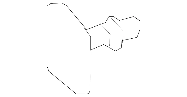 GENUINE GM PRIMED Front Bumper Fascia Tow Eye Access Hole Cover ...