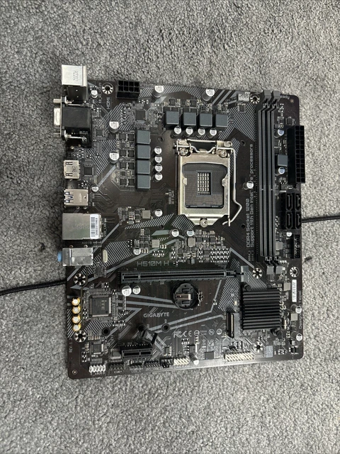 GIGABYTE INTEL H510M H mATX Motherboard £9.99 - PicClick UK