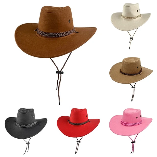 WESTERN MOVIE TEXAN Cowboy Hat Fancy Dress Costume West Rodeo Xmas ...