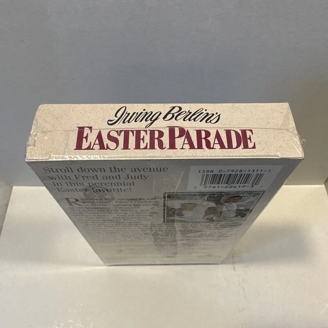 IRVING BERLIN'S EASTER PARADE VHS Judy Garland Fred Astaire ~ BRAND NEW ...