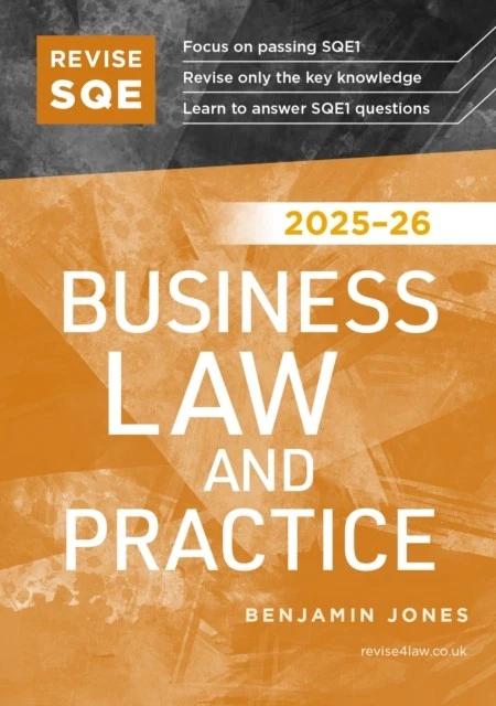 REVISE SQE BUSINESS Law and Practice 2025/26, Benj £18.03 - PicClick UK