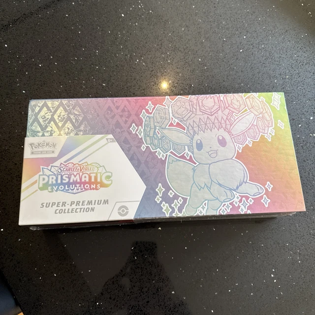 POKÉMON TCG PRISMATIC Evolutions Super Premium Collection Brand New and ...