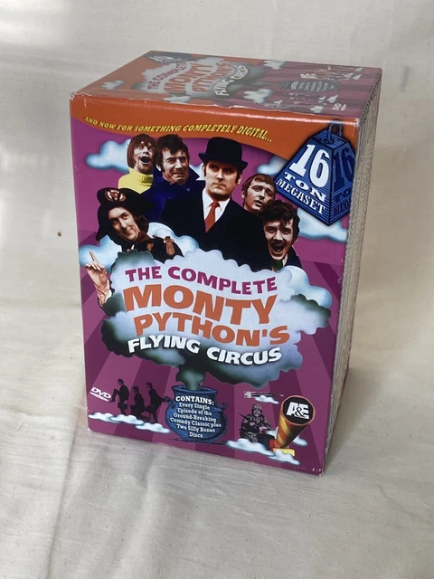 MONTY PYTHON'S FLYING Circus - Complete 16 Ton Megaset DVD Set ...