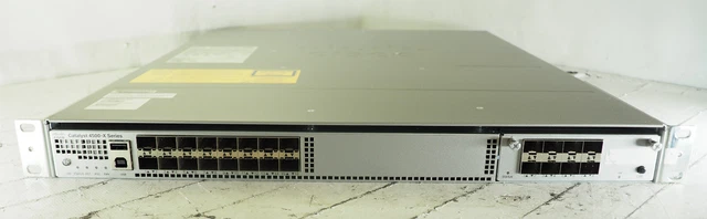 CISCO CATALYST WS-C4500X-24X-ES V03 24+Port Aggregation Switch 1 PSU ...