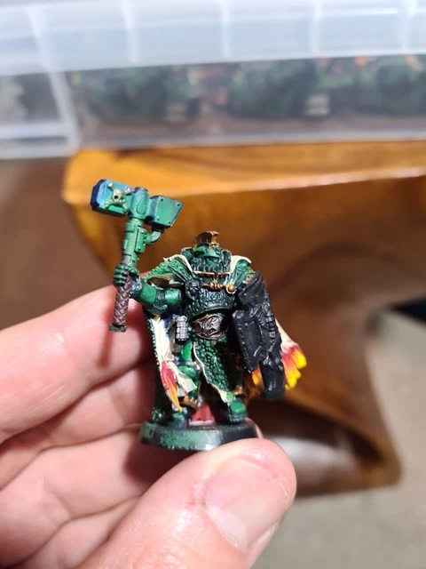 WARHAMMER 40K SALAMANDERS Space Marine Captain Lieutenant Character ...