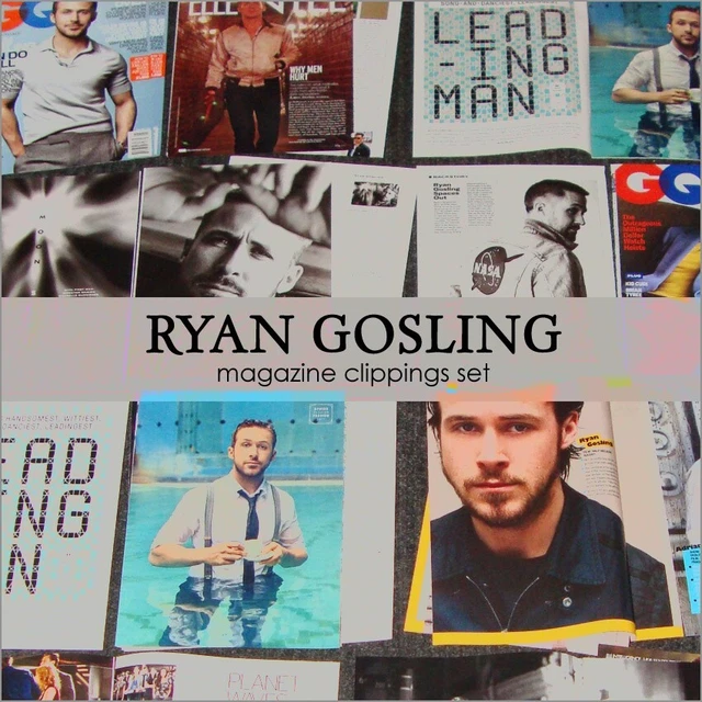 RYAN GOSLING MAGAZIN Clippings Set - 64 SEITEN EUR 37,69 - PicClick DE