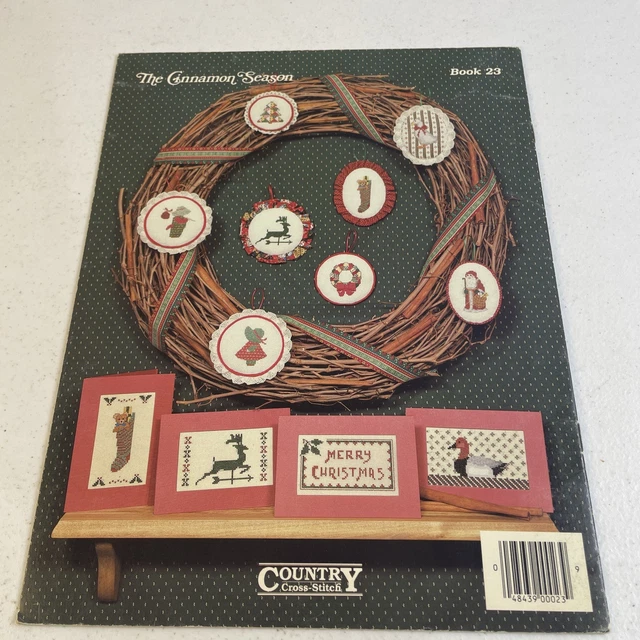 COUNTRY CROSS STITCH Cinnamon Season An Old Fashioned Christmas Pattern ...