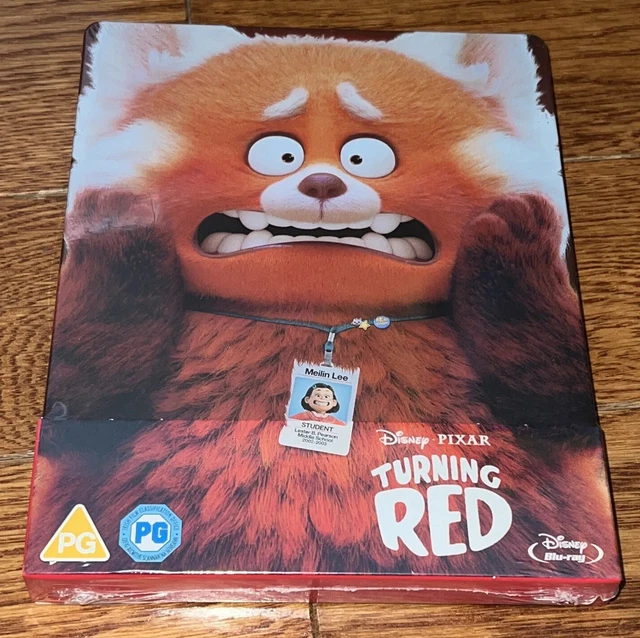DISNEY PIXAR TURNING Red 2-Discs Bluray UK Steelbook Limited Edition ...