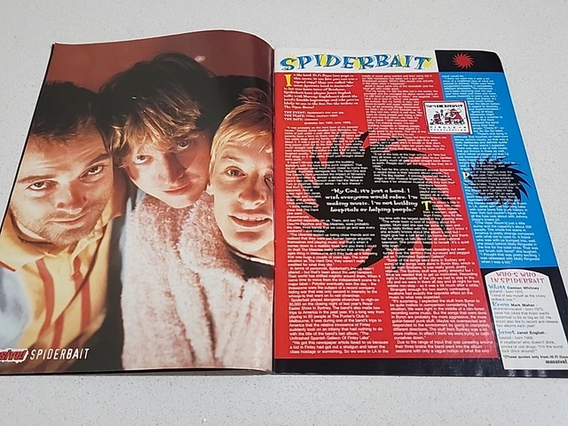 MASSIVE! - VINTAGE Alt Rock Poster Magazine #5 Feb/March 1997 THE ...