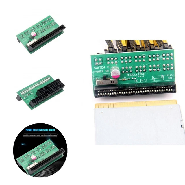 POWER CONVERSION BOARD Installed Easily Anti-deform 10x6Pin Server ...