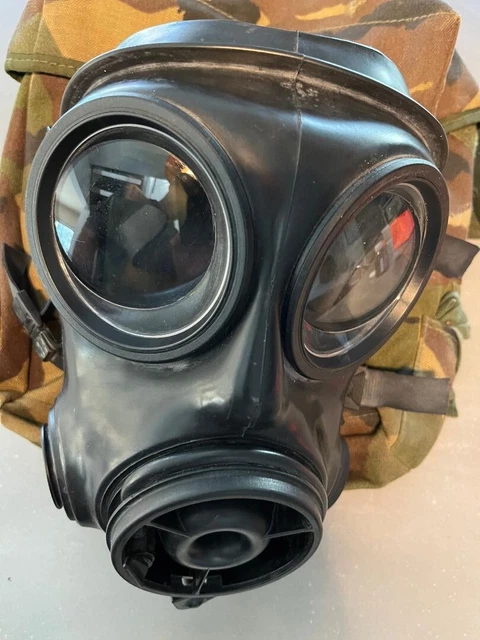 BRITISH ARMY S10 Respirator Gas Mask and DPM Haversack £89.12 - PicClick UK