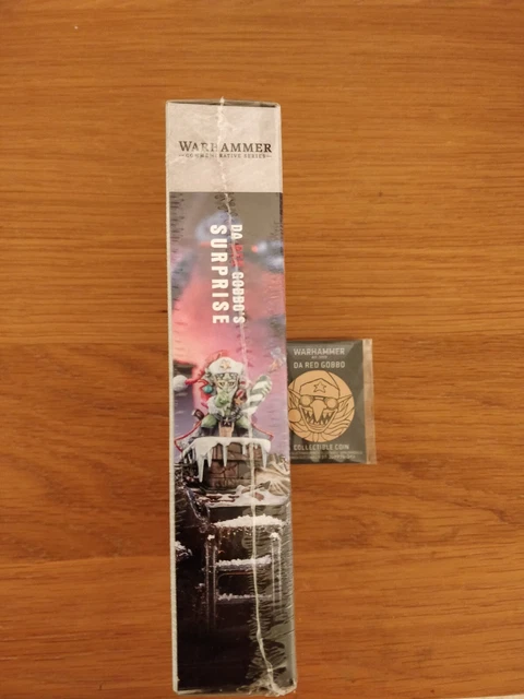 WARHAMMER 40K RED Gobbo model and coin exclusive £30.00 - PicClick UK