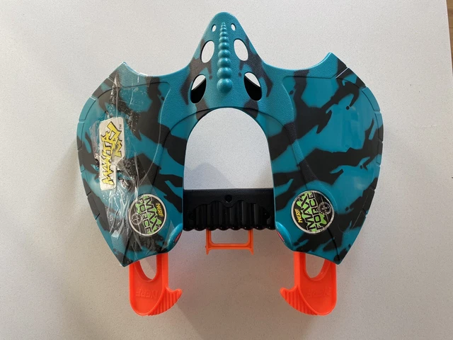 RARE KENNER NERF Max Force Menace Aqua Manta Ray Blaster With Box ...