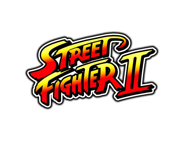 STREET FIGHTER II Arcade Logo Sticker | Water Proof Vinyl Sticker £5.05 ...