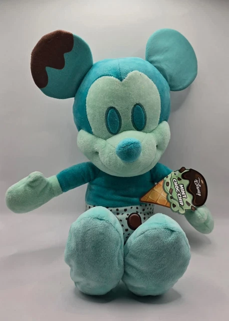 DISNEY MICKEY MOUSE Mint Choc Chip Plush Soft Toy with Tags, 16 ...