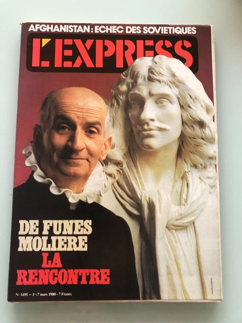 MAGAZINE L'EXPRESS N° 1495 du 1er mars 1980 - LOUIS DE FUNÈS FACE À ...
