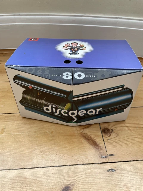DISCGEAR 80 CD/DVD Auto Selector Storage £9.99 - PicClick UK